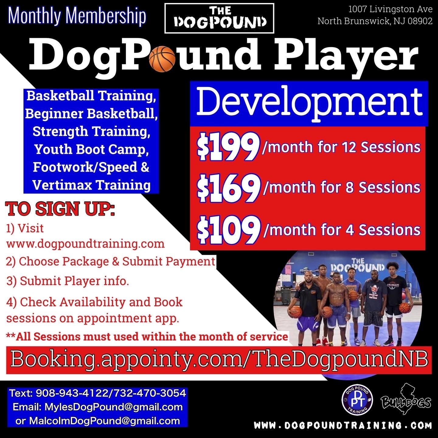 How Much Is A Session At Dogpound